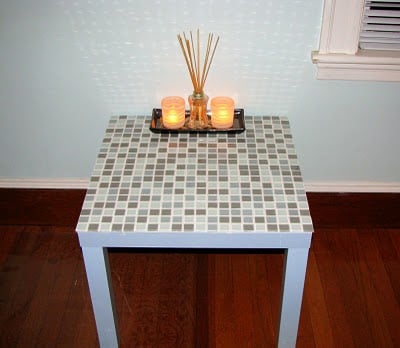 Tiling a Lack Side Table - IKEA Hackers