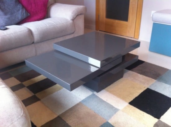 Multi-configuration Rotating Coffee Table - IKEA Hackers