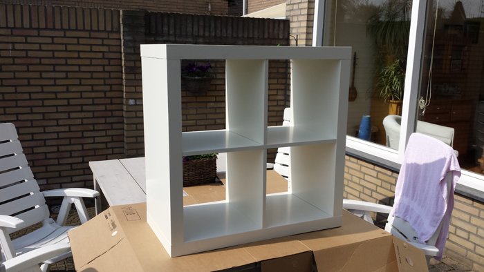 IKEA Expedit DJ Booth for LoungeBar - IKEA Hackers