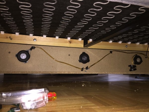 FRIHETEN sofabed/couch Hack - Add bass to your couch for ultimate movie ...