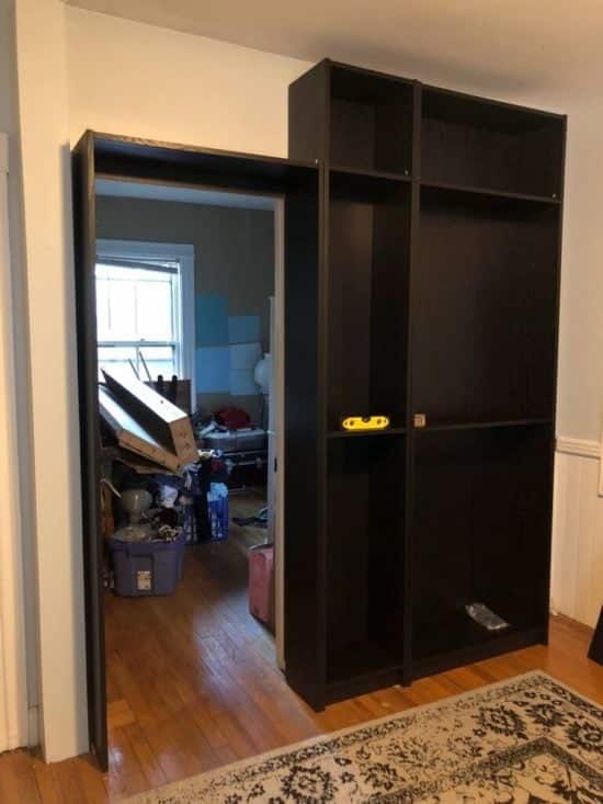 See it. Or not? How to make a BILLY bookcase secret door