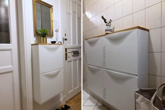 2 fabulous ways to use TRONES, not as a shoe cabinet