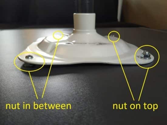 Minimalist height-adjustable rotating coffee table - IKEA Hackers